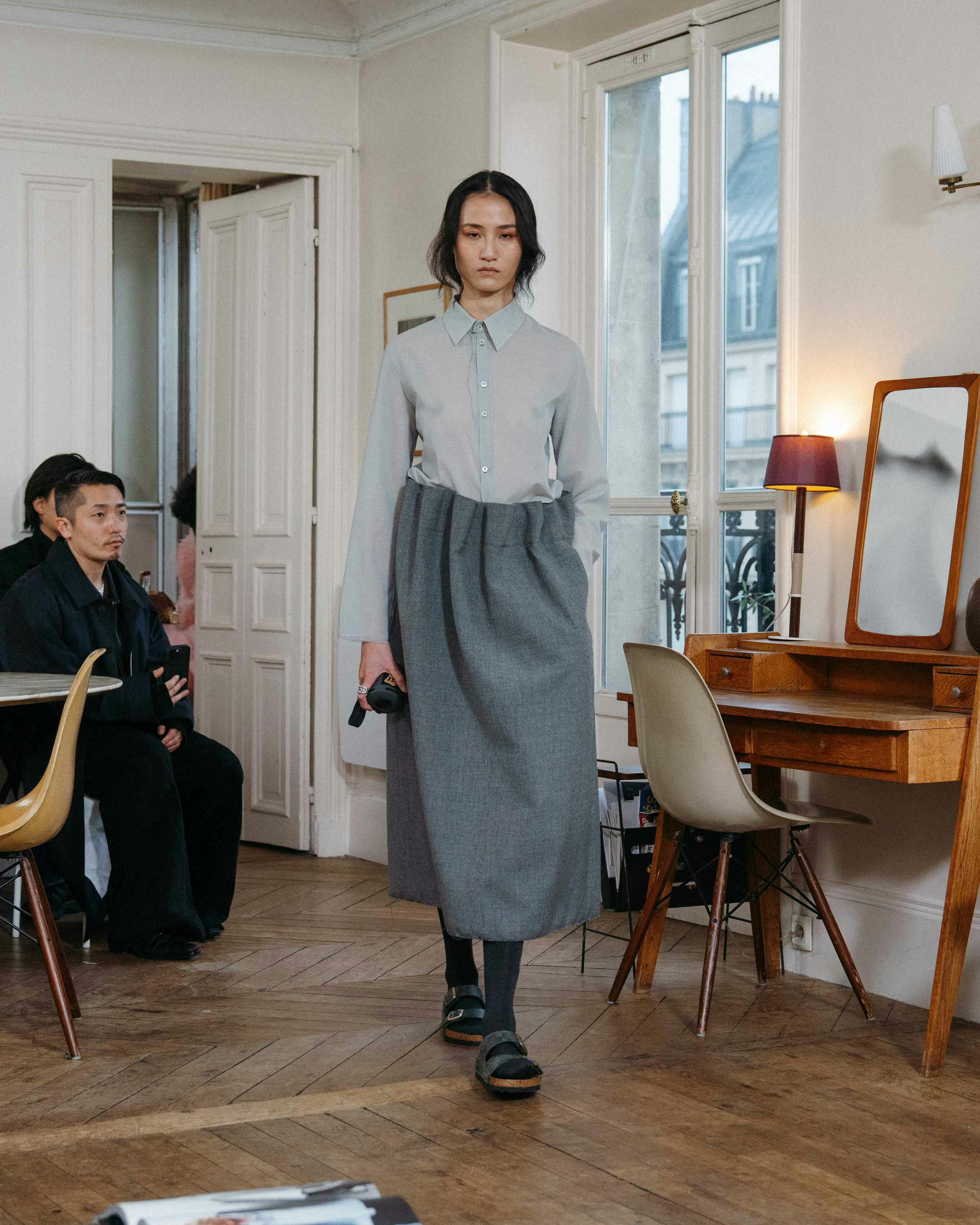 Camiel Fortgens Held a Runway Show In an Apartment