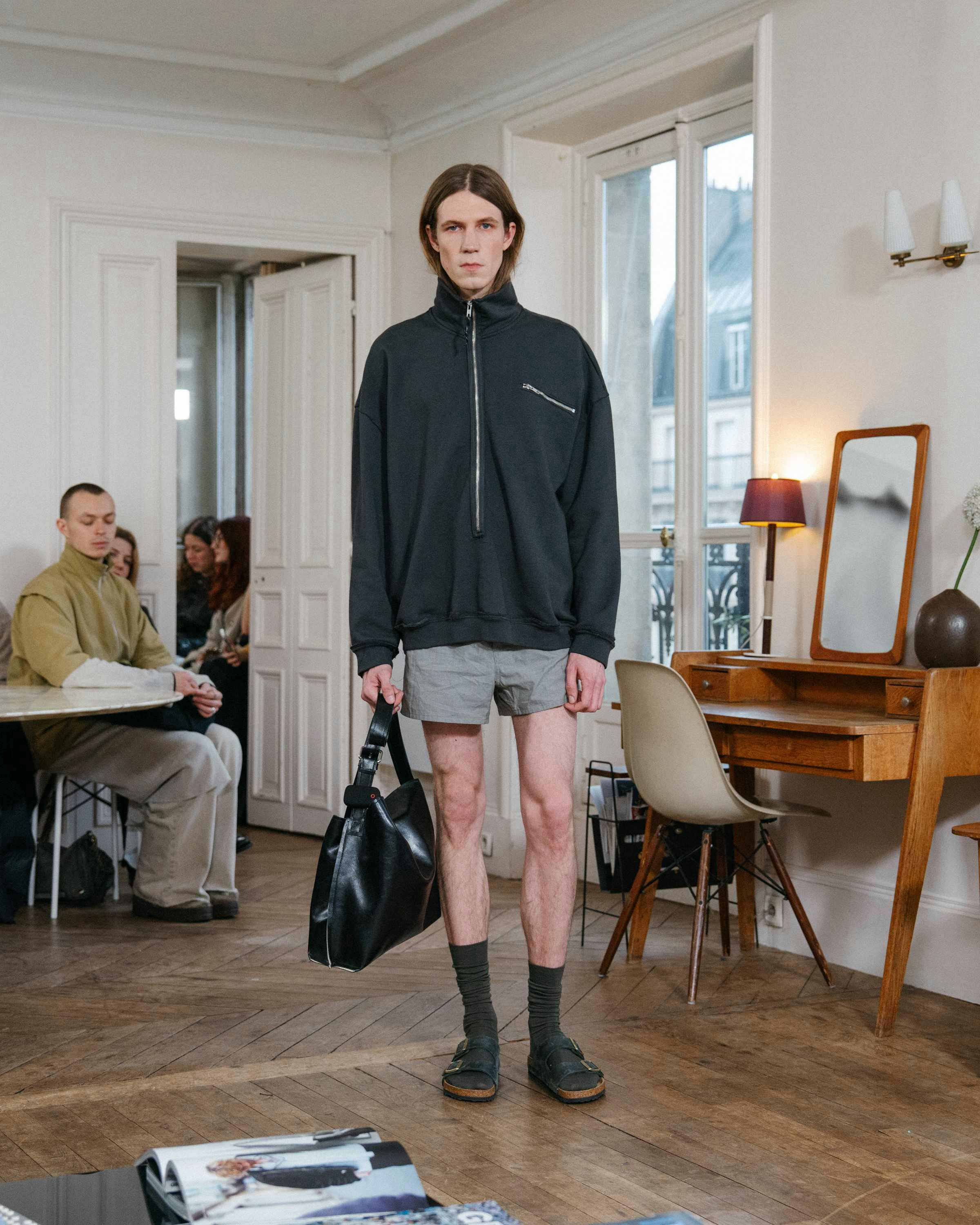 Camiel Fortgens Held a Runway Show In an Apartment