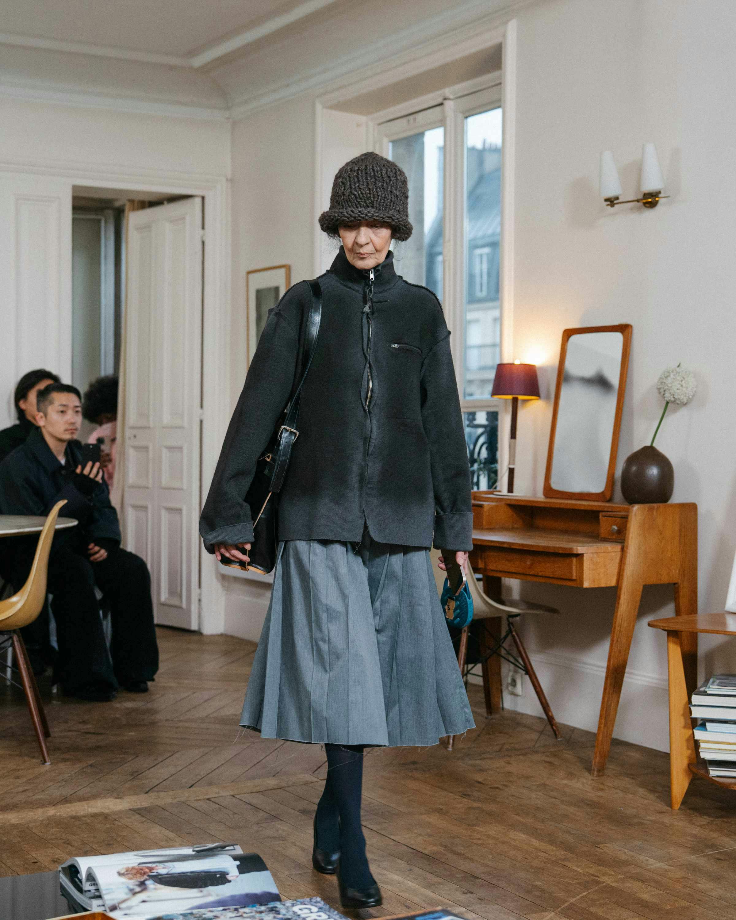 Camiel Fortgens Held a Runway Show In an Apartment