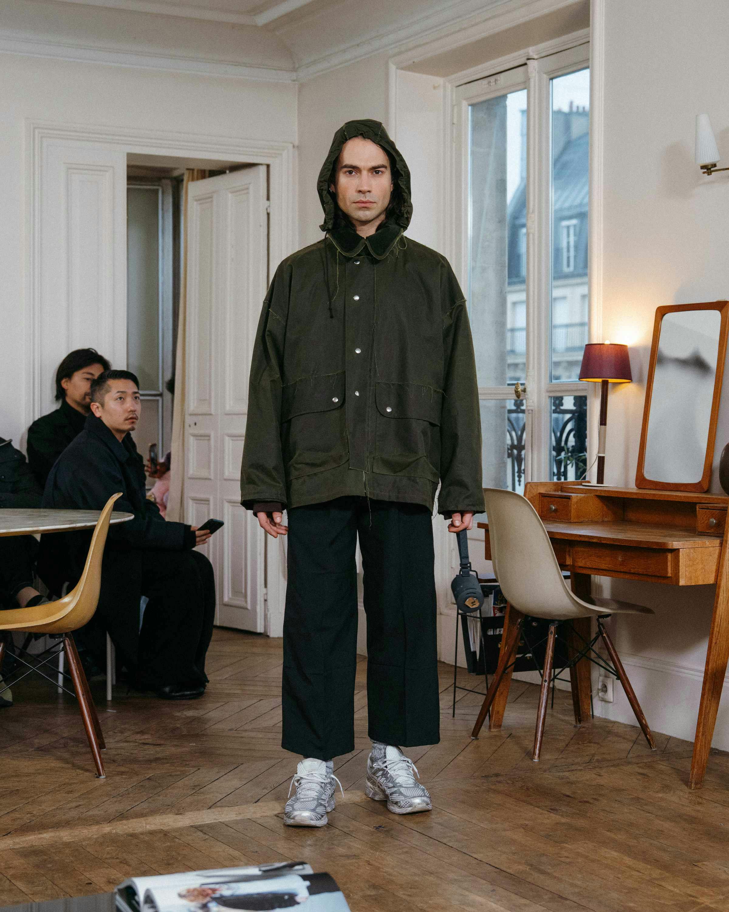 Camiel Fortgens Held a Runway Show In an Apartment