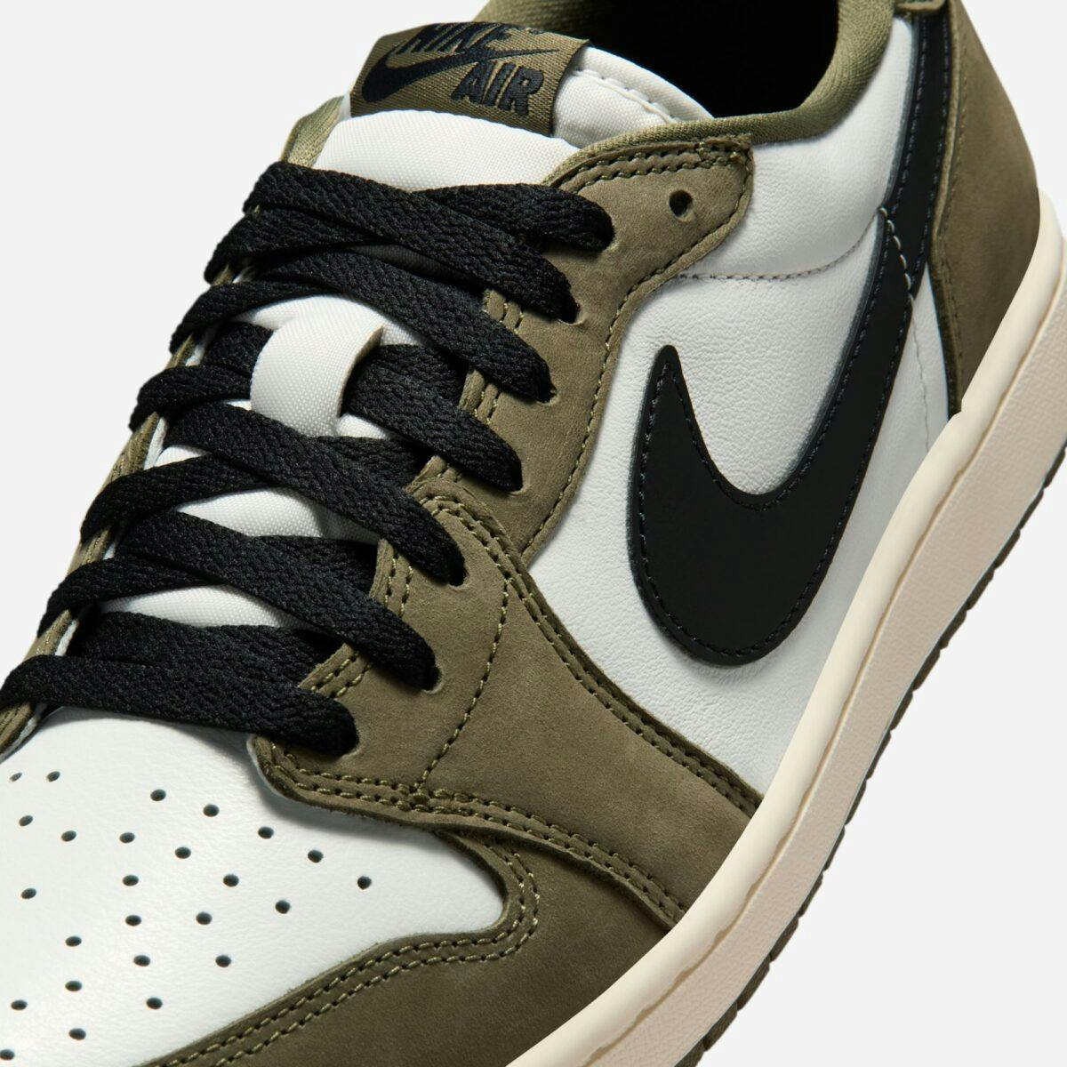 Nike's Olive-Toned AJ1 Returns, Swoosh Back in Place