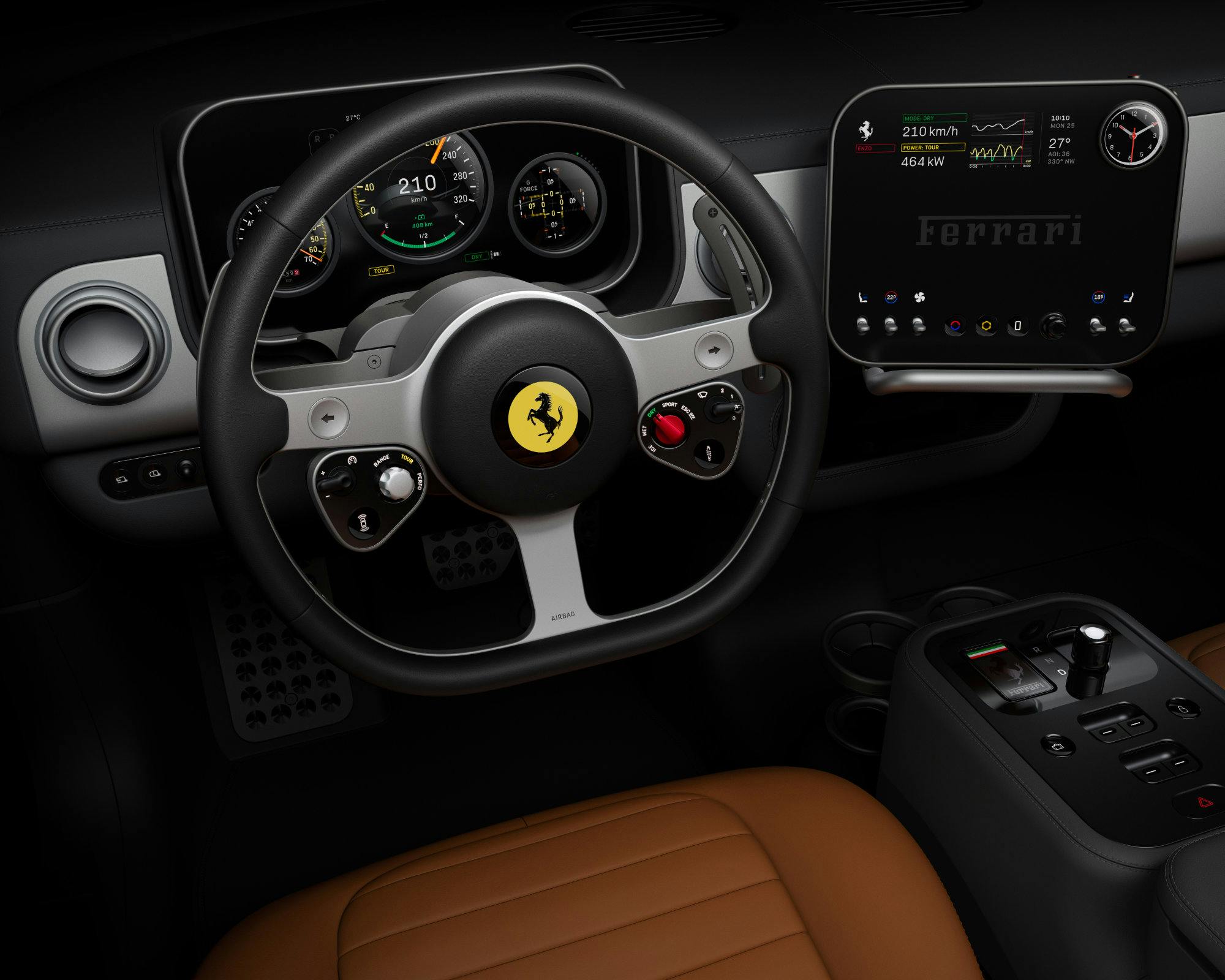 The iPhone’s Designer & Ferrari Made an Analog Electric Car