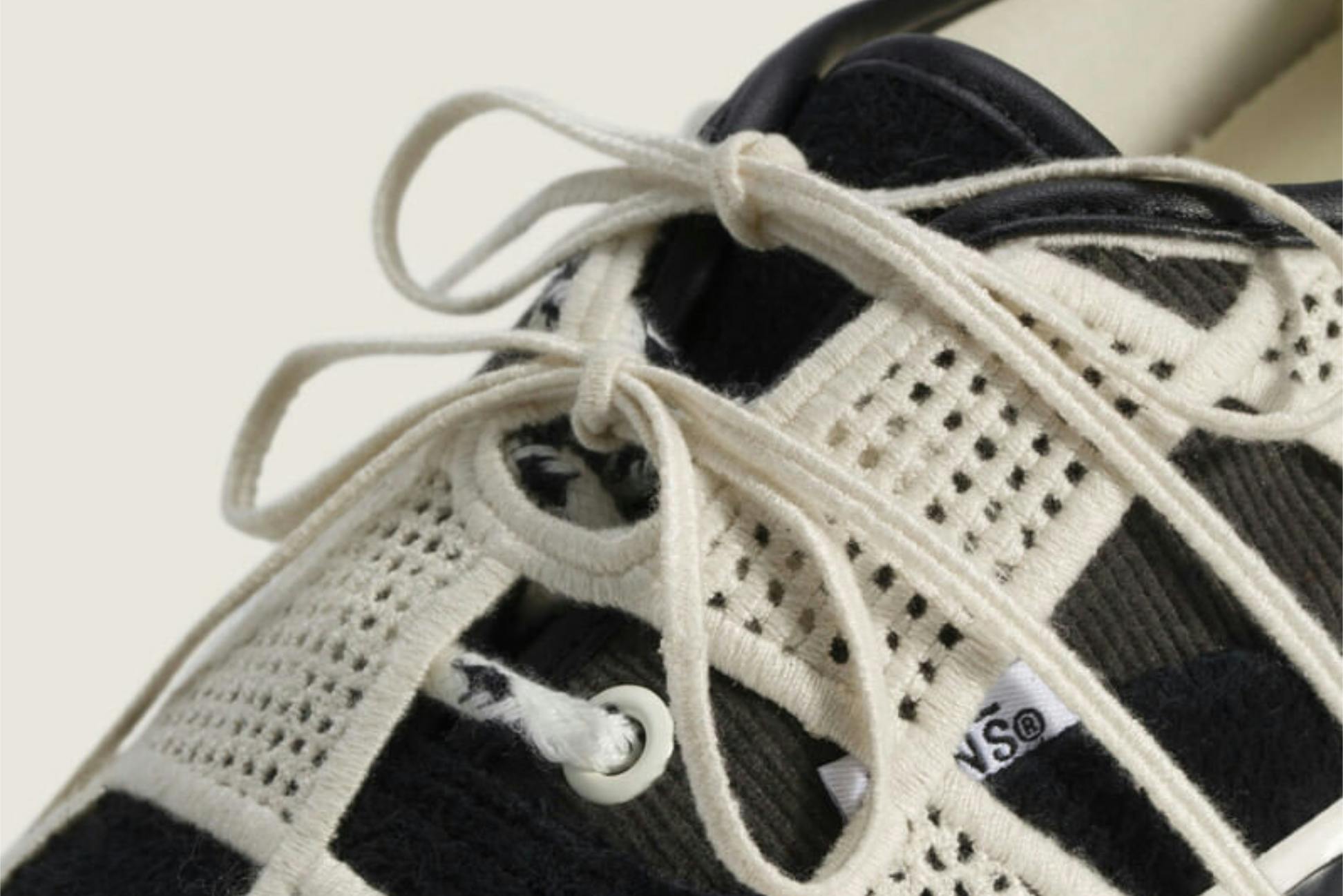 Vans' Knit Authentic Is an Insane Checkerboard Skate Shoe