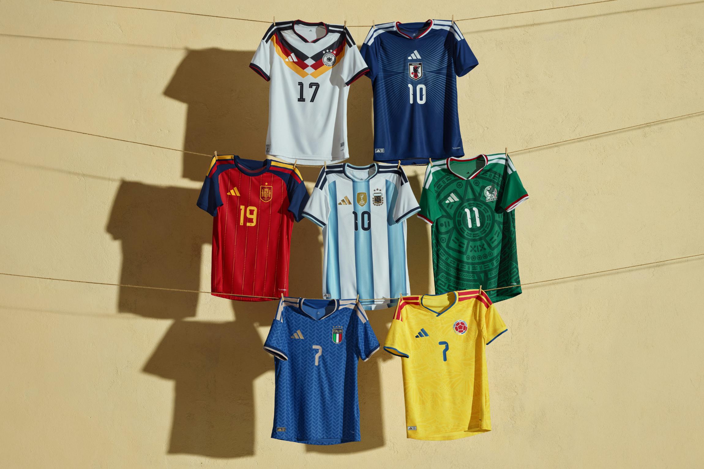 adidas’ FIFA World Cup Jerseys Are Ready for Kickoff