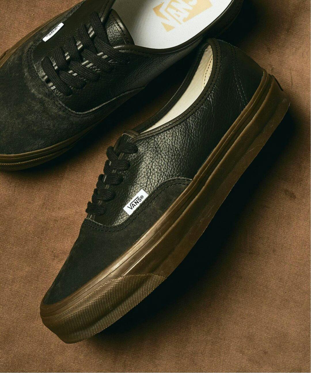 Vans' Fancy Leather Authentic Sneaker Is Too Turnt Up