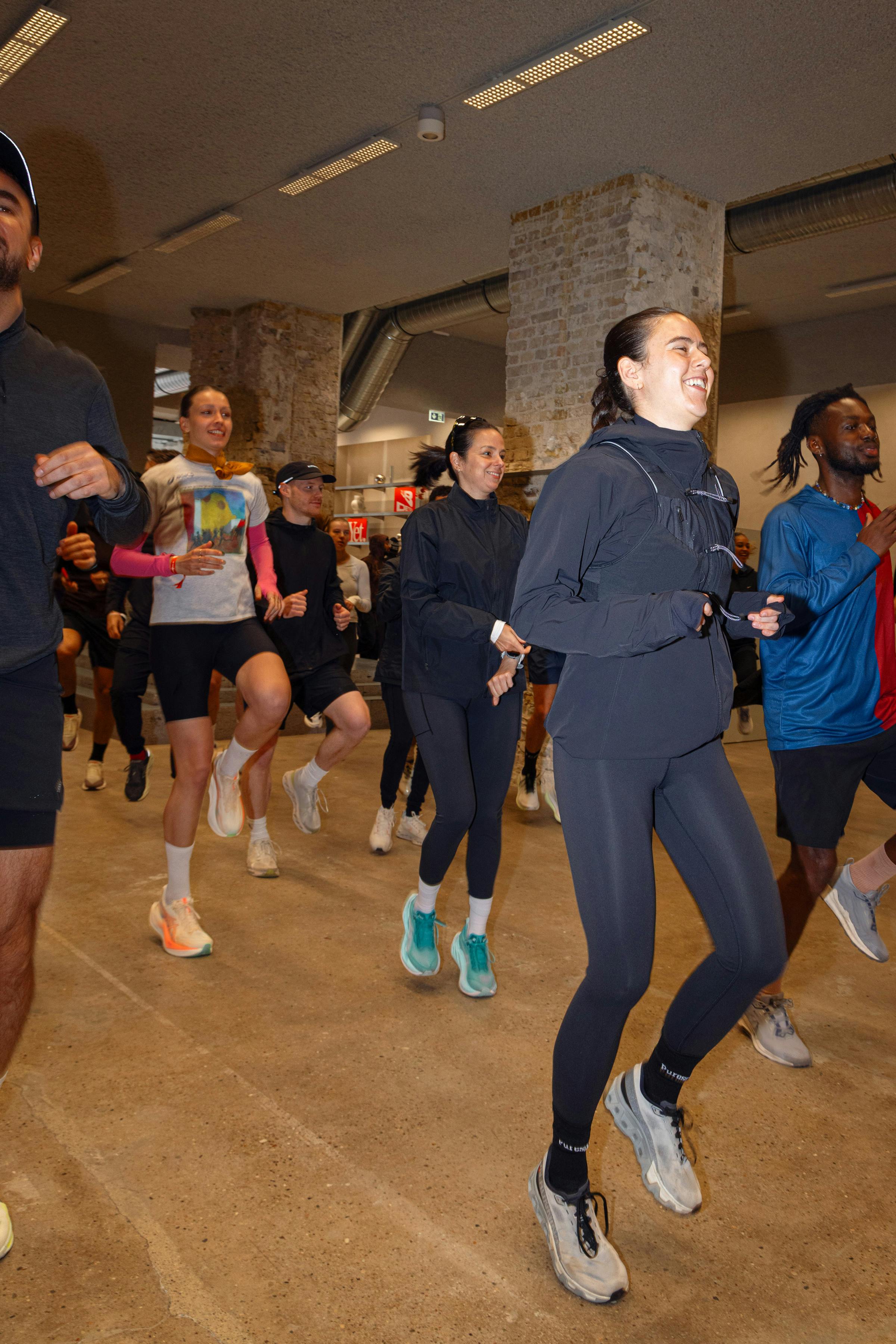 lululemon take 50 Type B Runners Around Berlin with Club Detour
