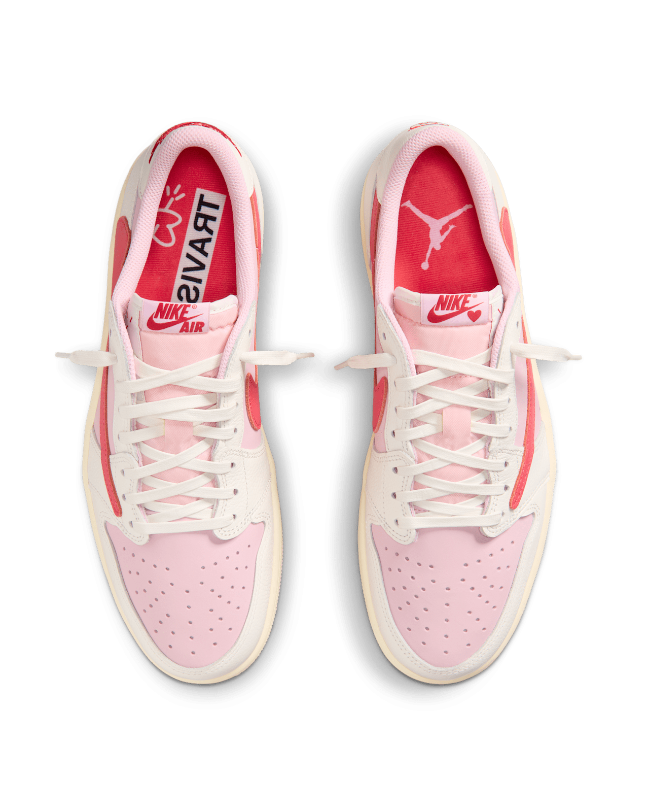 Travis Scott Keeps the Nike's Pink AJ1 Streak Alive