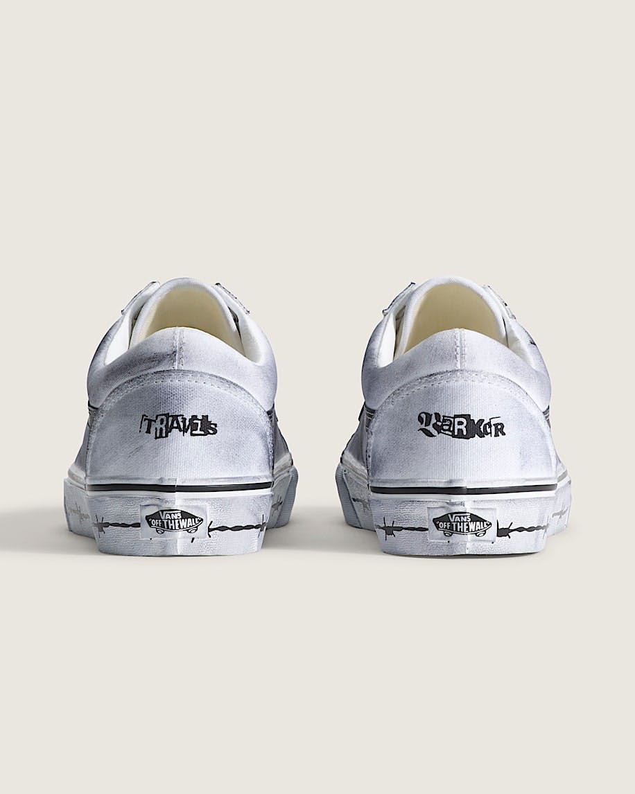Vans and Travis Barker Make the Old Skool Look Lived-In