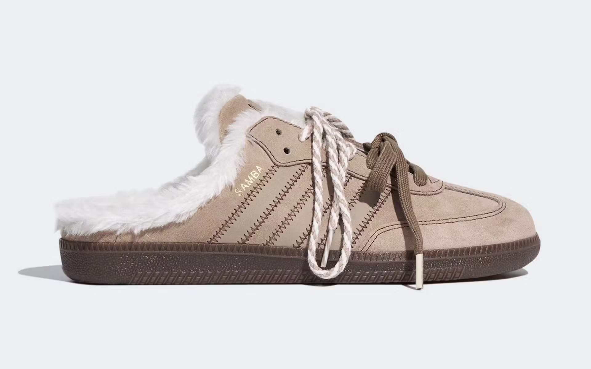 adidas’ UGG-ish Samba Mules Are Furry & Fall-Ready
