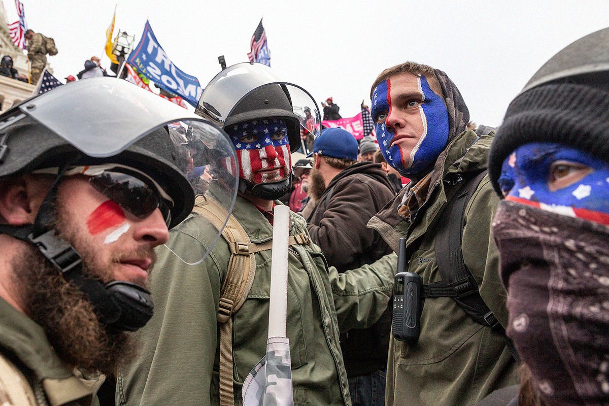 Decoding White Supremacists' Lame Costumes at the US Capitol