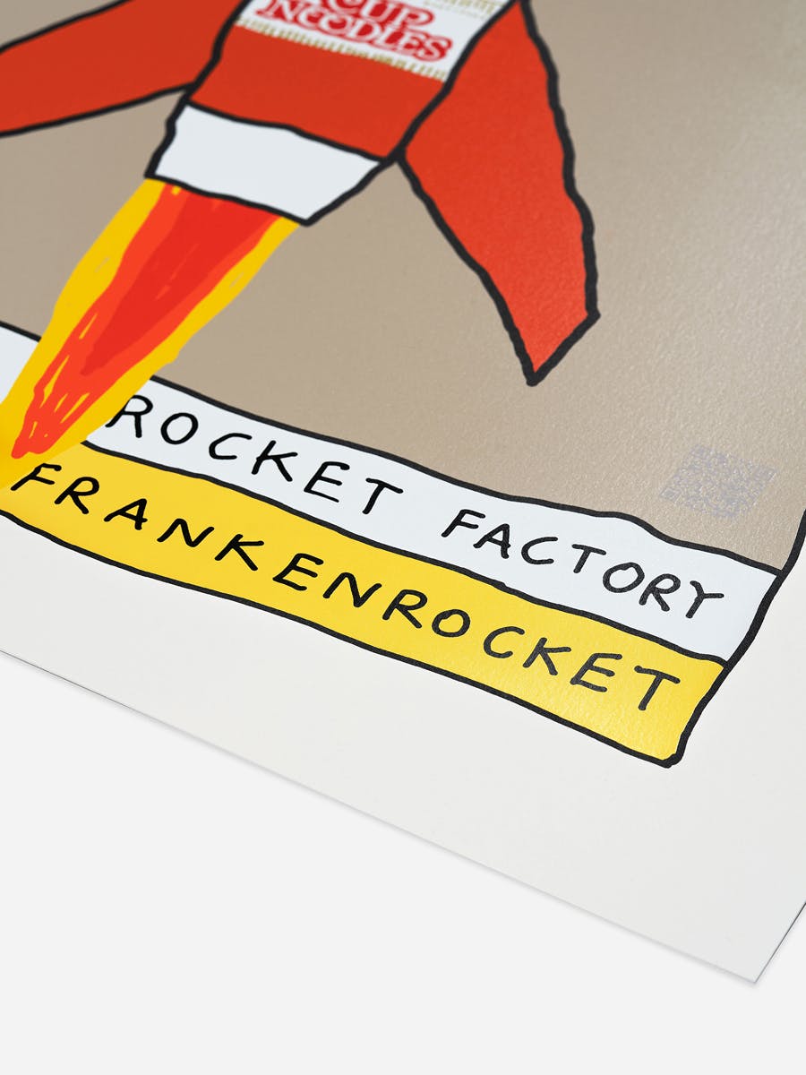 Tom Sachs Turned Condom-Tipped Rocket Factory NFT Into Prints