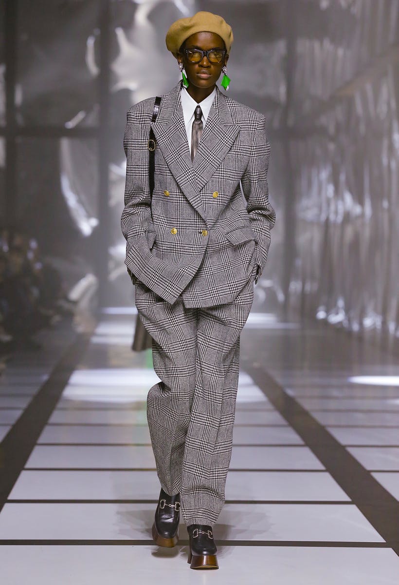 Gucci's adidas Collab Revealed in FW22 Collection Runway Show