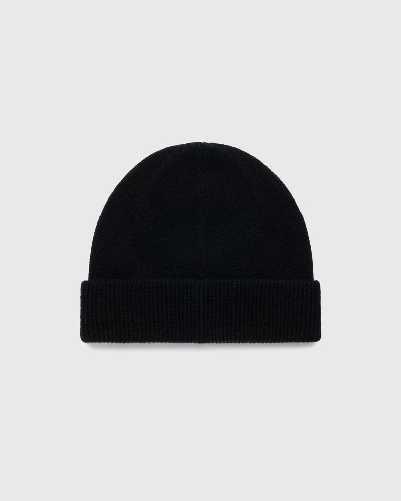Acne Studios – Micro Face Patch Beanie Black | Highsnobiety Shop