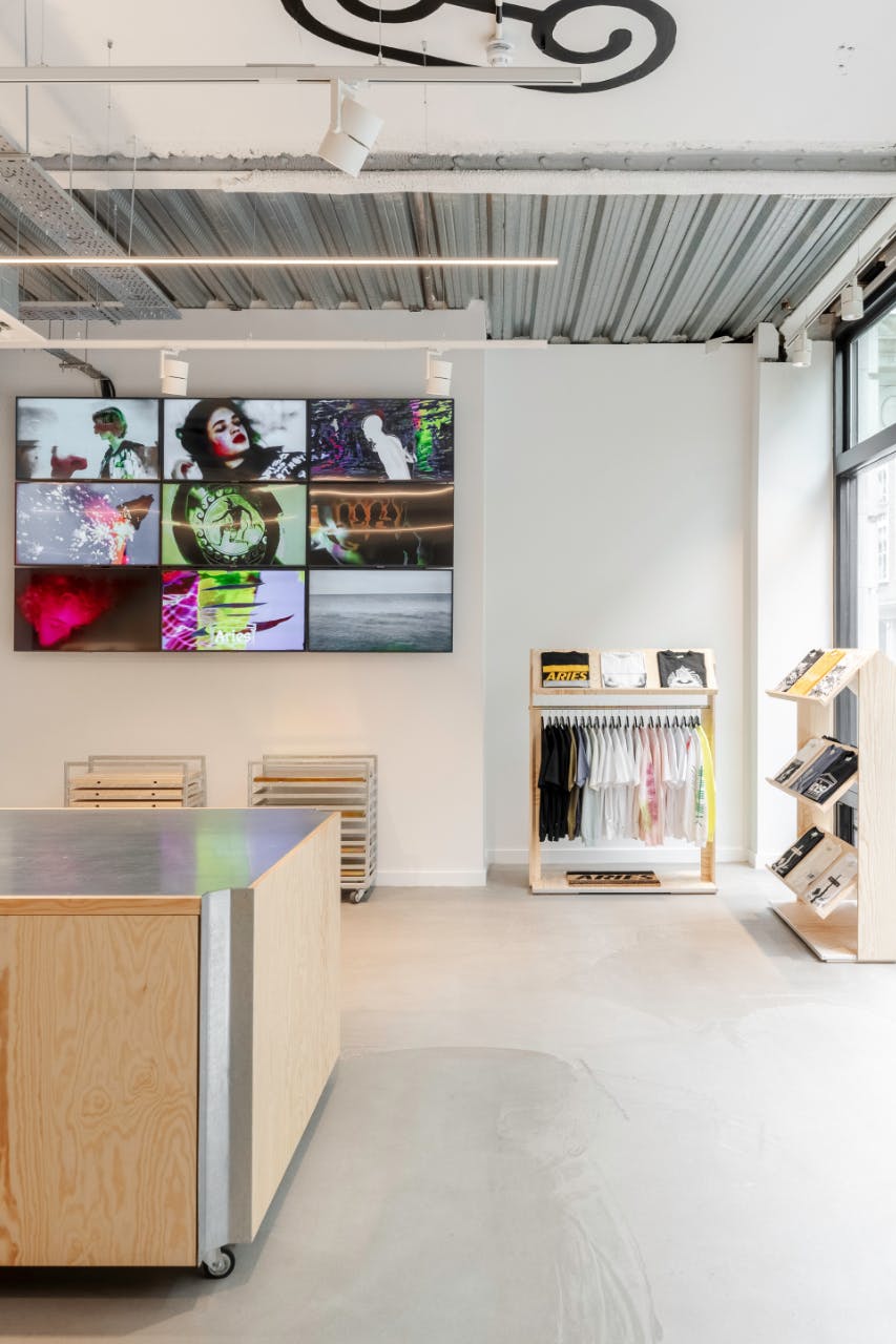 Aries Opens Flagship Store In London's Soho