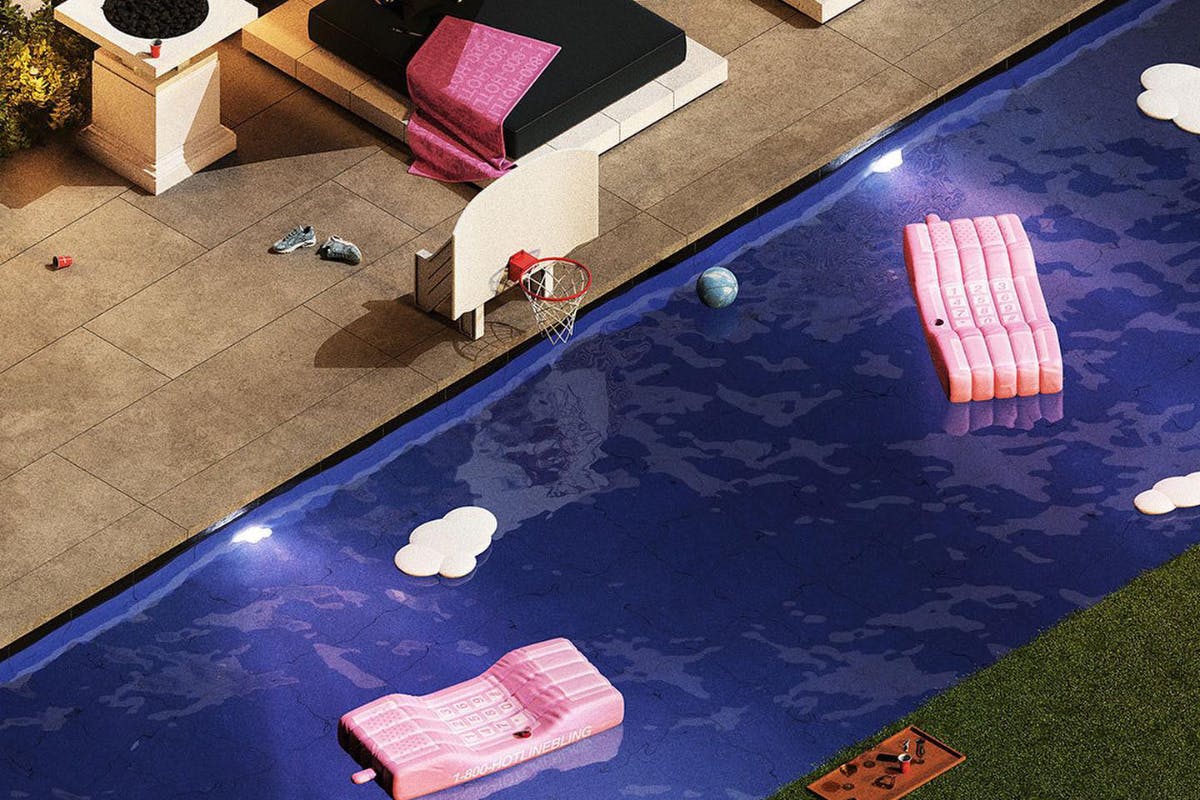 Drake Drops Hotline Bling Pool Merch Eight Years Later