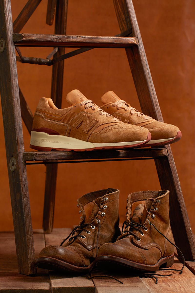 Red Wing Gives the New Balance 997 a Classic "Americana" Makeover