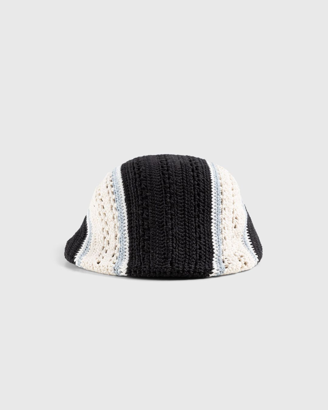 SSU – Crochet Flat Hat Black/Ivory | Highsnobiety Shop