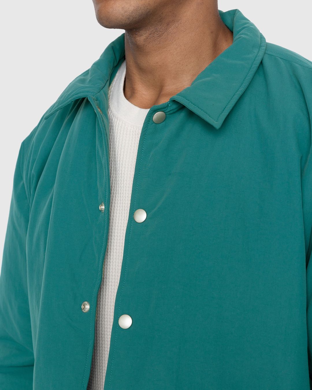 Highsnobiety – Insulated Coach Jacket Sea Green | Highsnobiety Shop