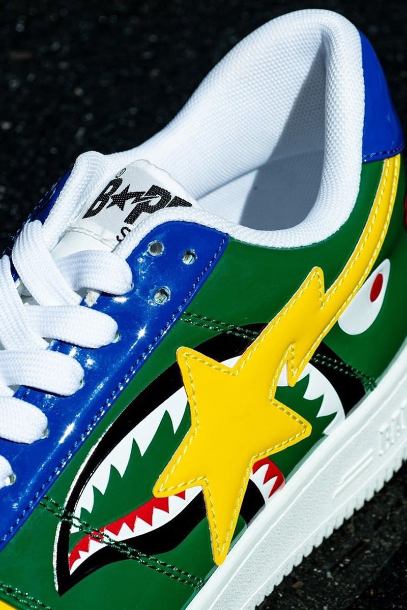 BAPE SHARK BAPESTA: Official Release Info & Images