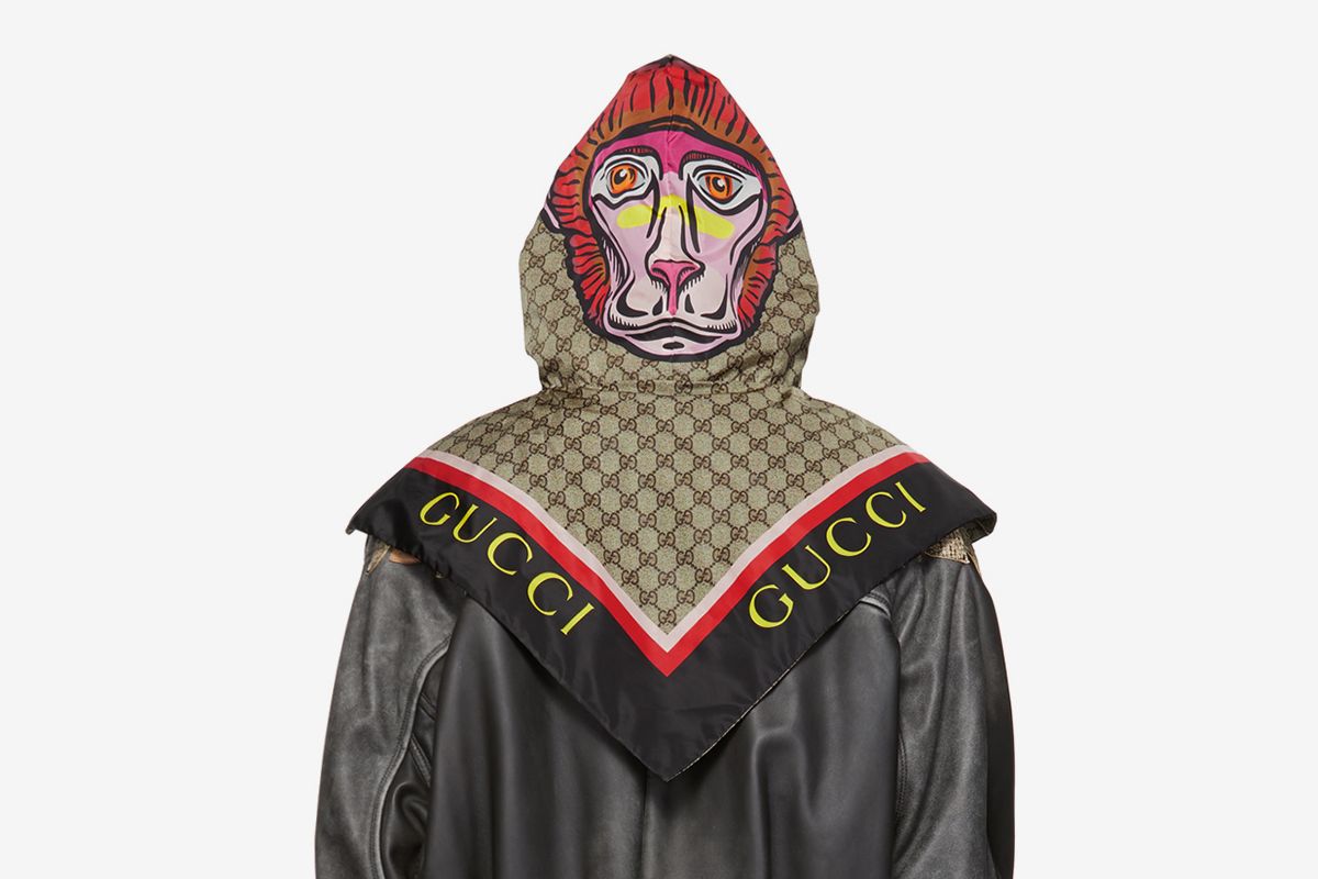 Channel Your Inner Babushka with these Floral Gucci Hoods