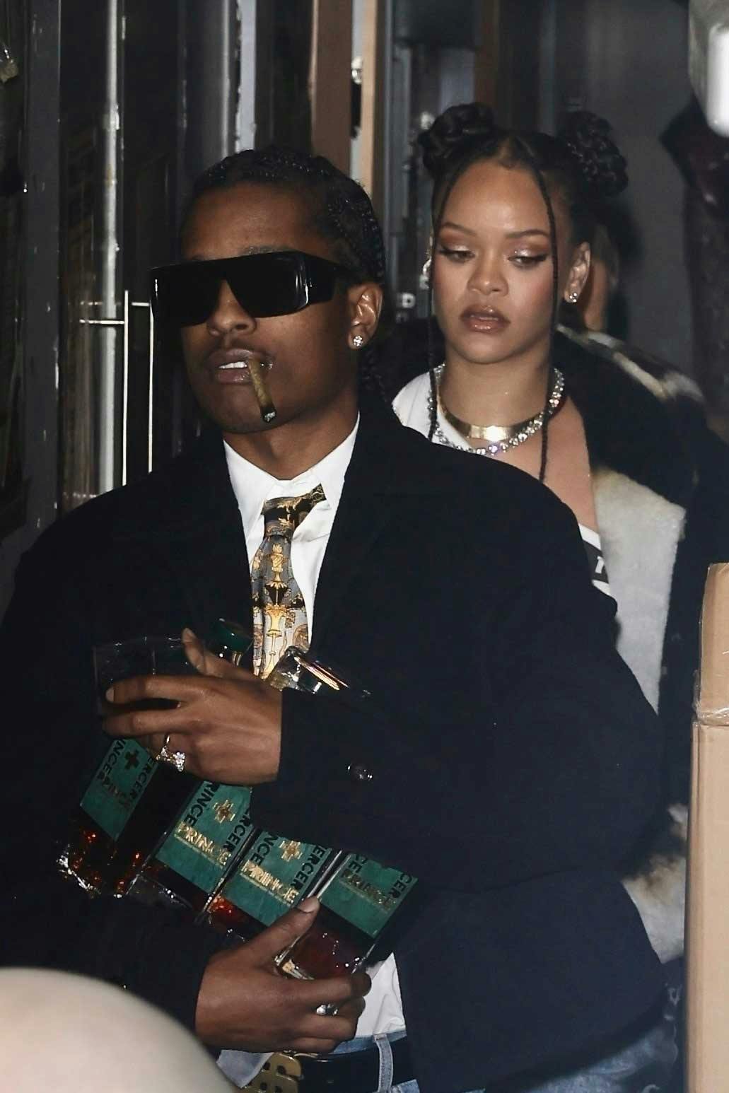 A$AP Rocky Goes Full Dadcore, Giant Belt Buckle Included