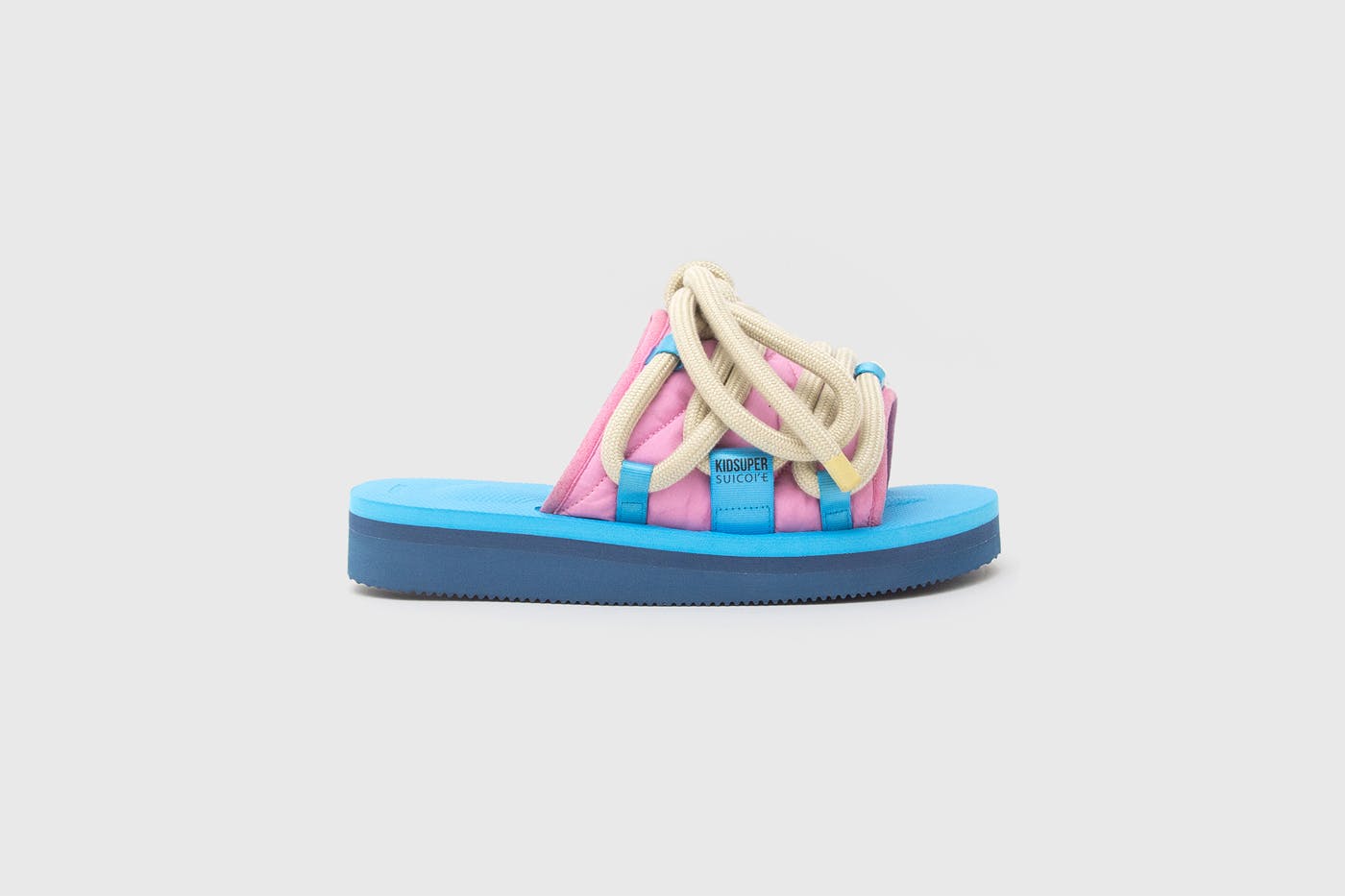 KidSuper's Collaborative Suicoke Have BIG Laces & Neon Hues