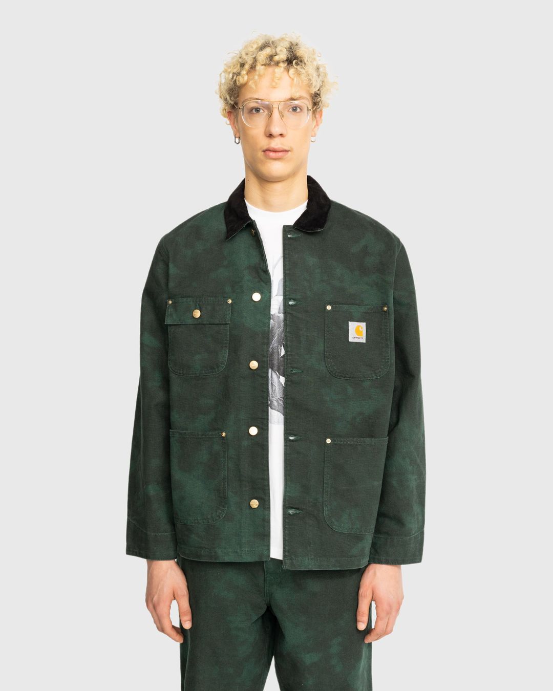 Carhartt WIP – OG Chore Chromo Coat Treehouse Green | Highsnobiety Shop