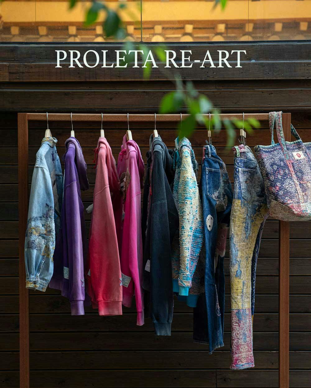 PROLETA RE ART's Anonymous Clothing Designer in Interview
