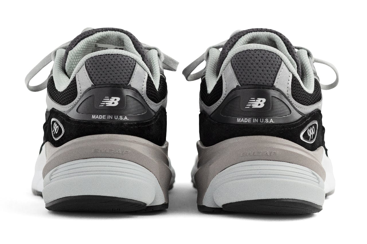 New Balance's 990v6 Arrives In Core Black Colorway