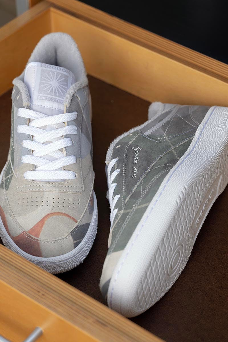 Eames x Reebok Club C "Dot Pattern & Composition Pack"