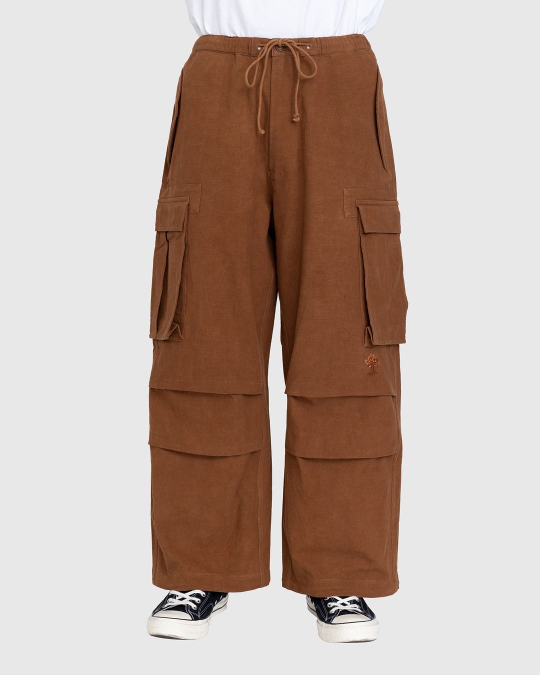 Story mfg. – Peace Pants Slub Brown | Highsnobiety Shop