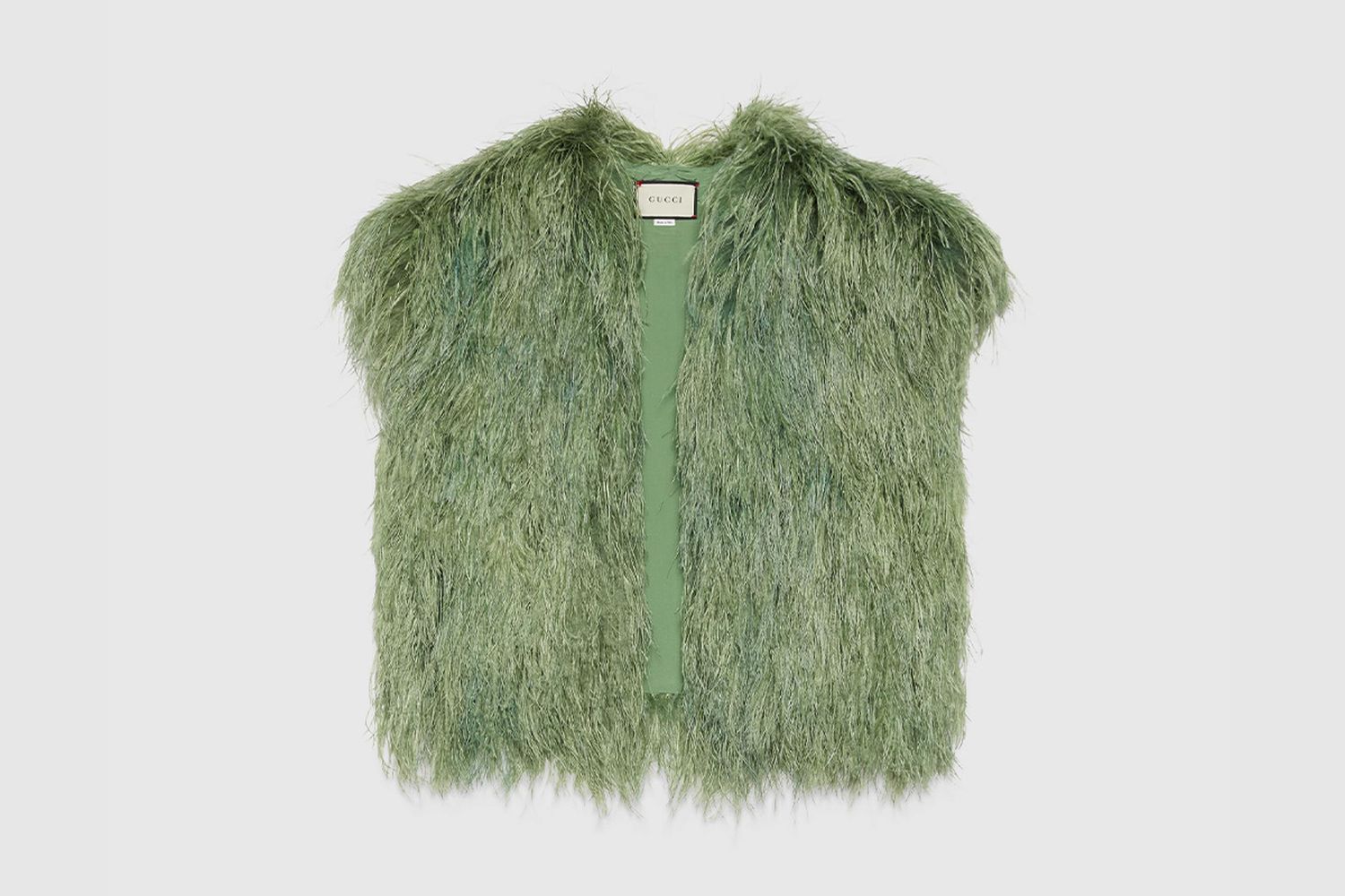 Gucci Feather Vest: Shop the Boldest Item of the Season Here