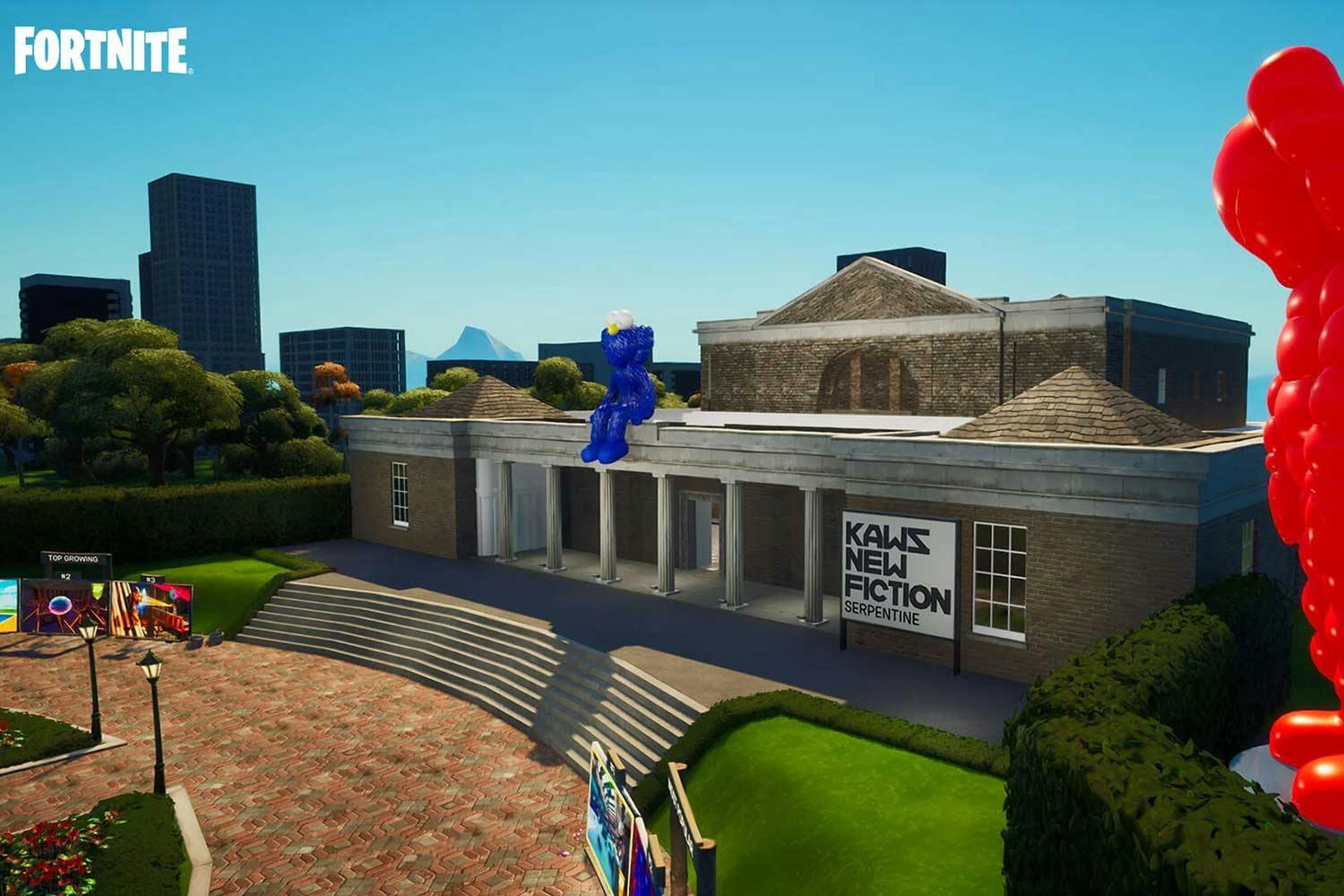 KAWS Inexplicably Returns to 'Fortnite' as a Banana