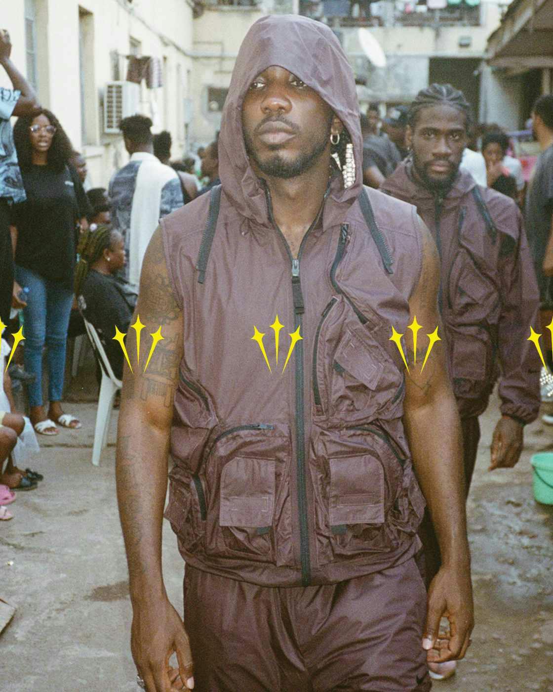 NOCTA Drops Snakeskin Hot Step Shoe & Swarovski Clothes