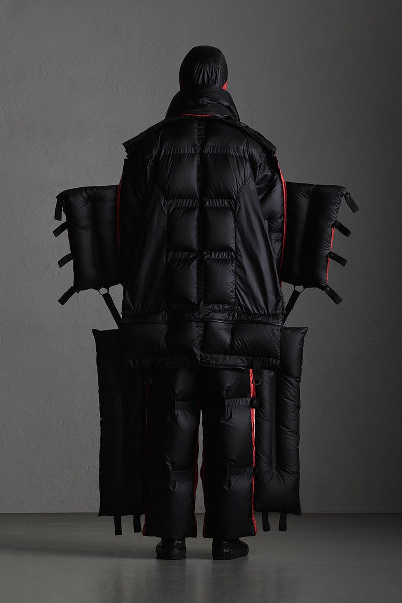 5 MONCLER CRAIG GREEN Remixed the Puffer Into Functional Art