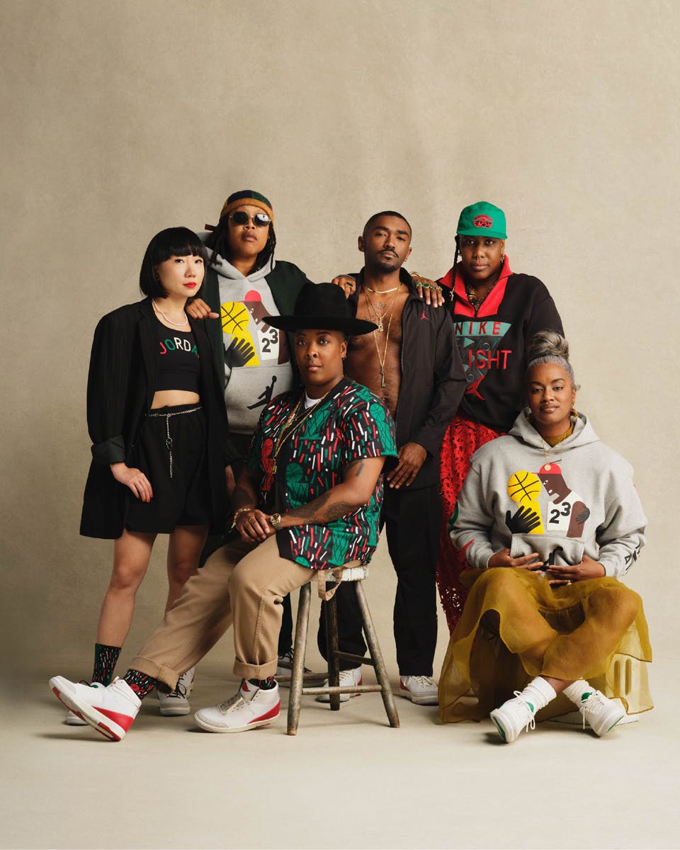 Nina Chanel Abney's Jordan Brand Collab Collection Interview