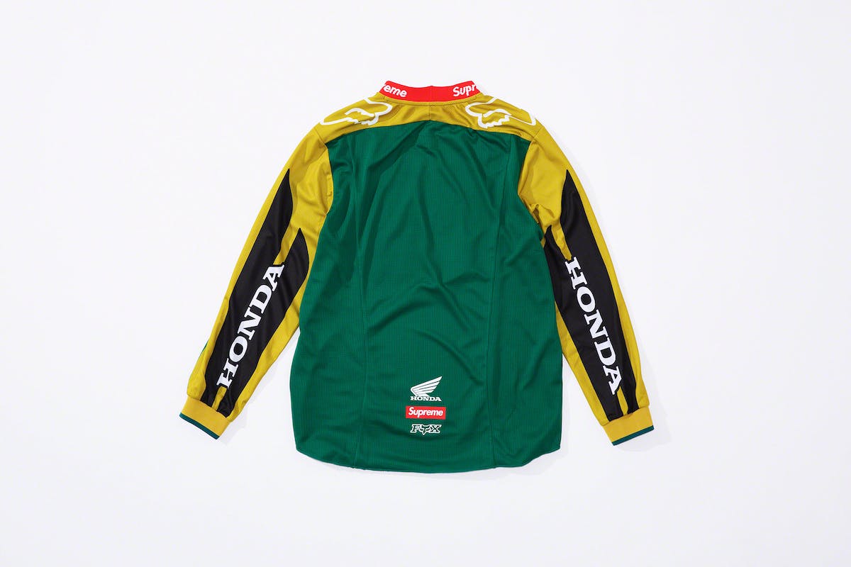 Supreme Announces Collab With Fox Racing & Honda