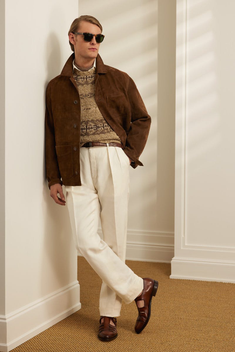 Ralph Lauren's Purple Label SS24 Is All About Ease
