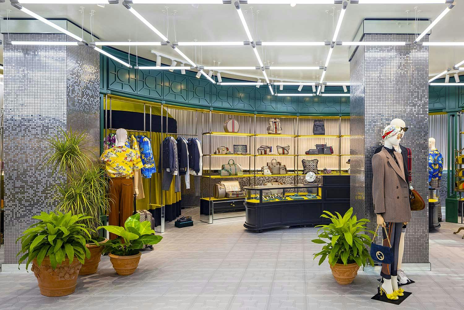 Gucci Opens Retail Store in Detroit's Downtown Neighborhood