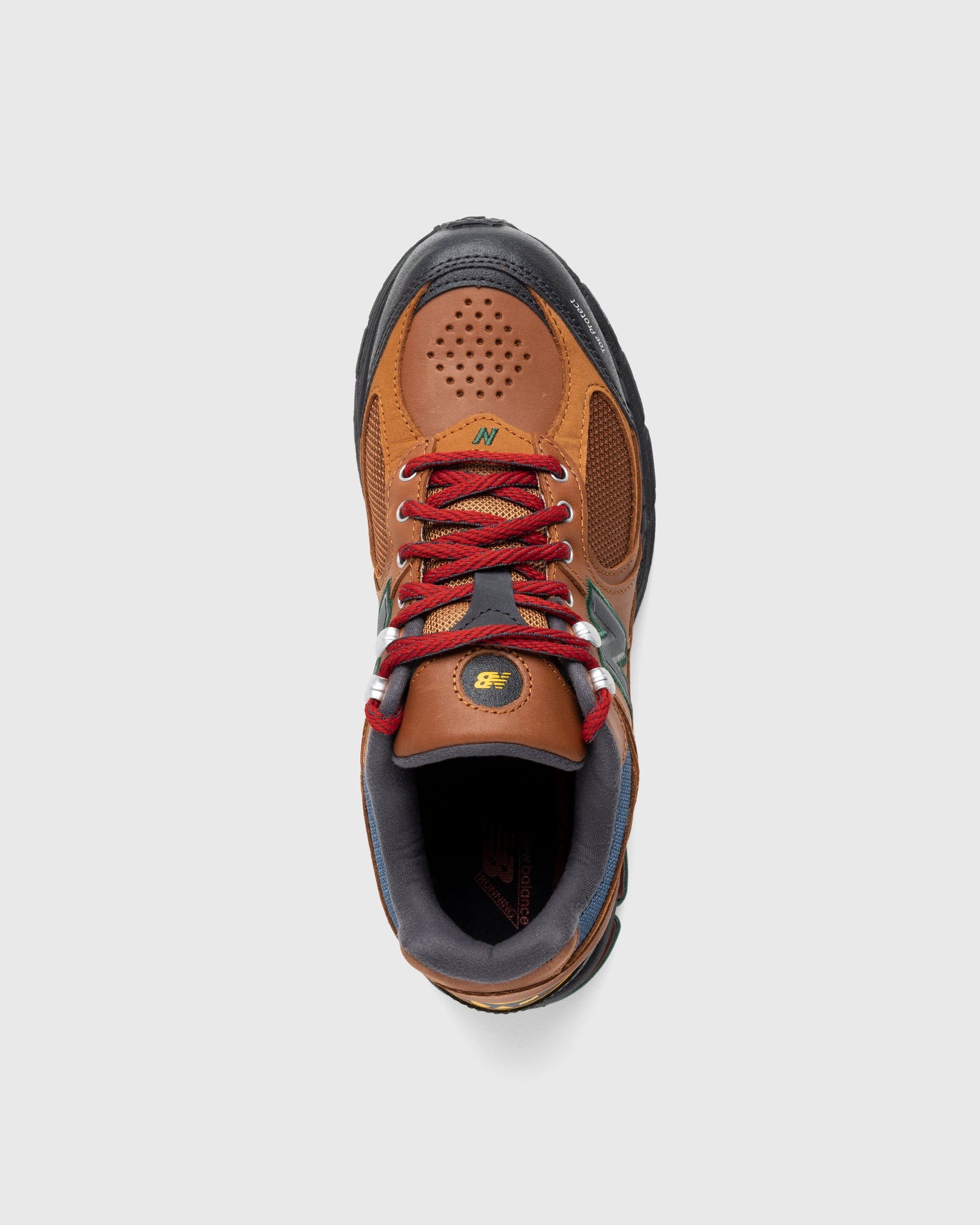 New Balance – M2002RWM Brown/Team Red | Highsnobiety Shop