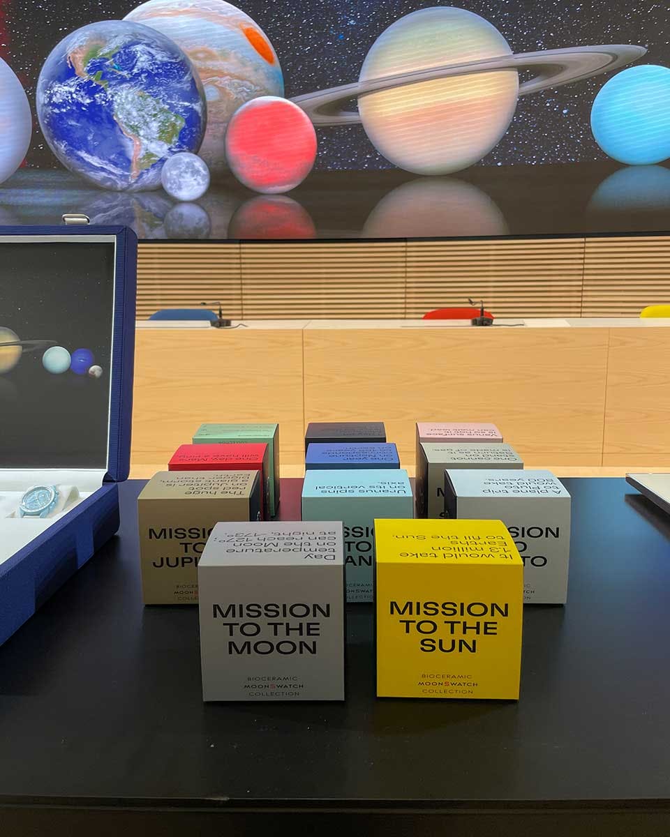 Swatch x Omega Speedmaster "MoonSwatch" Watch Collab