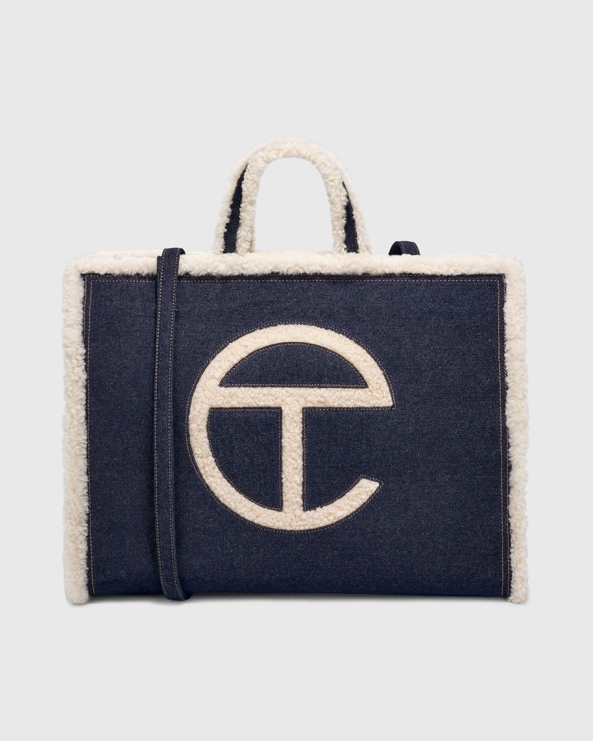 Ugg x Telfar – Denim Large Shopper Indigo | Highsnobiety Shop
