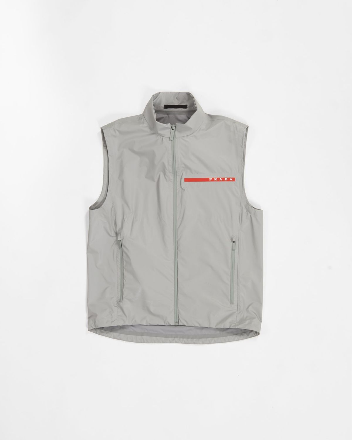 Prada – Nylon Vest Grey | Highsnobiety Shop