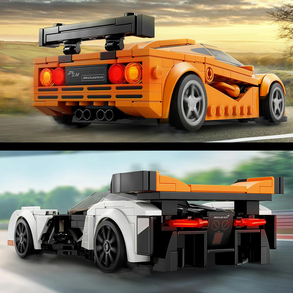 LEGO & McLaren Announce First Double Pack with F1 LM & Solus GT