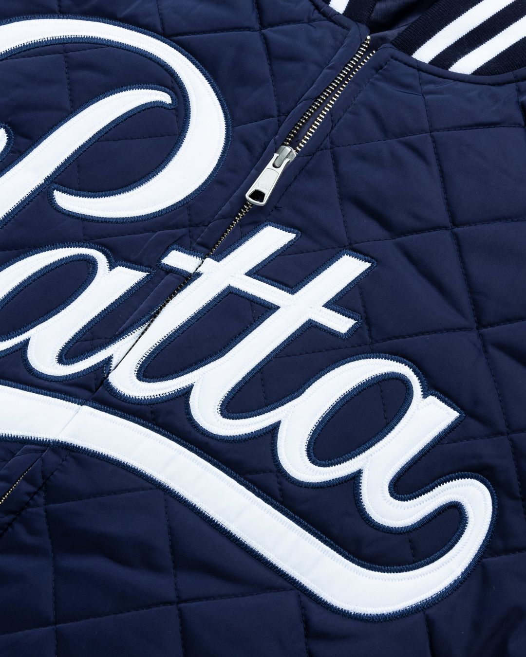 Patta – Diamond Quilted Sports Jacket Evening Blue | Highsnobiety Shop