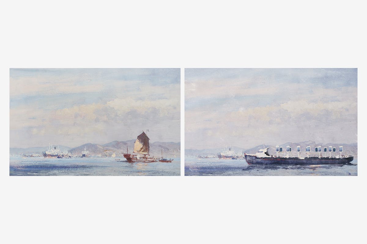 Reuben Dangoor Taps the Great Masters to Imagine Future Seascapes
