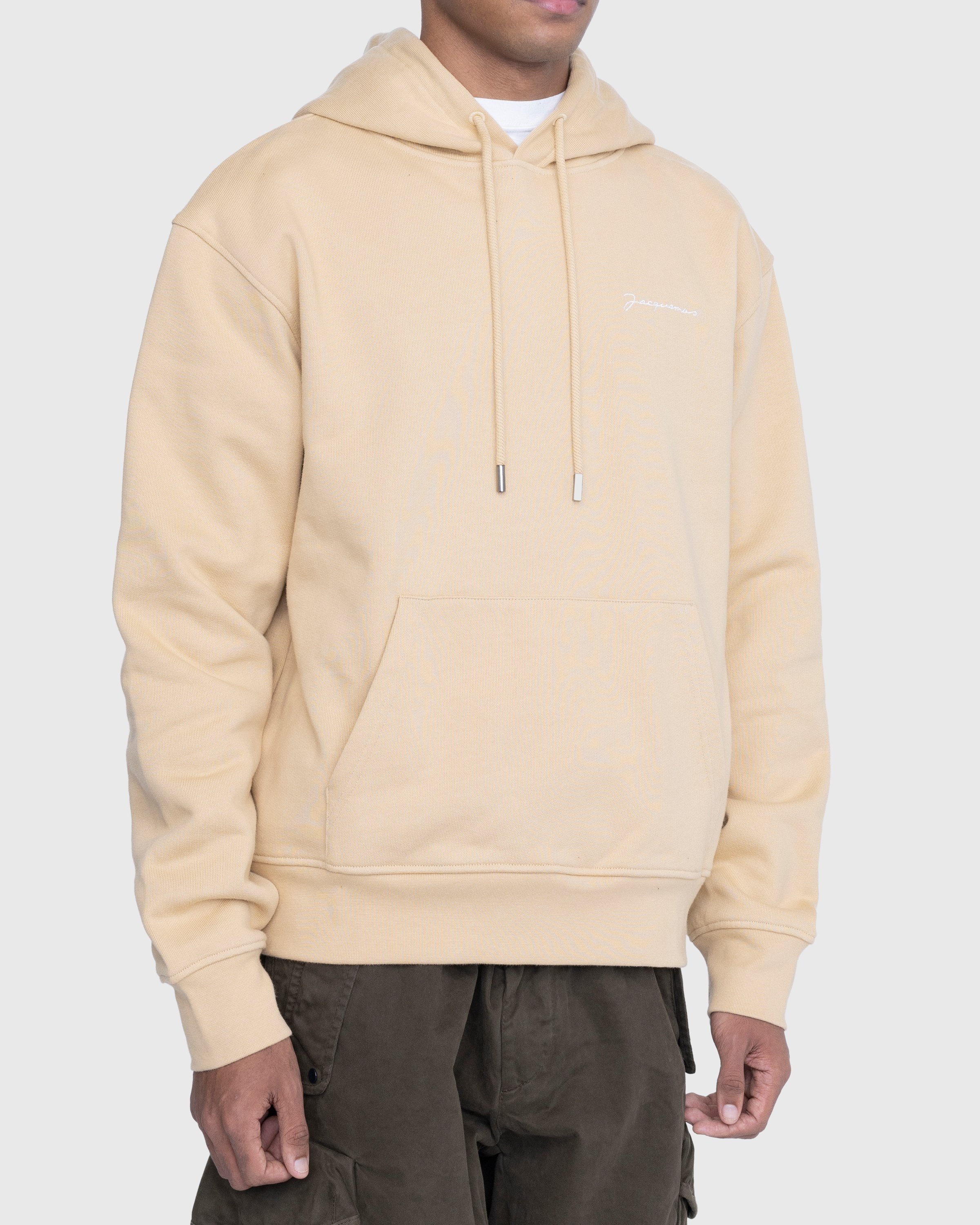 JACQUEMUS – Le Sweatshirt Brodé Beige | Highsnobiety Shop