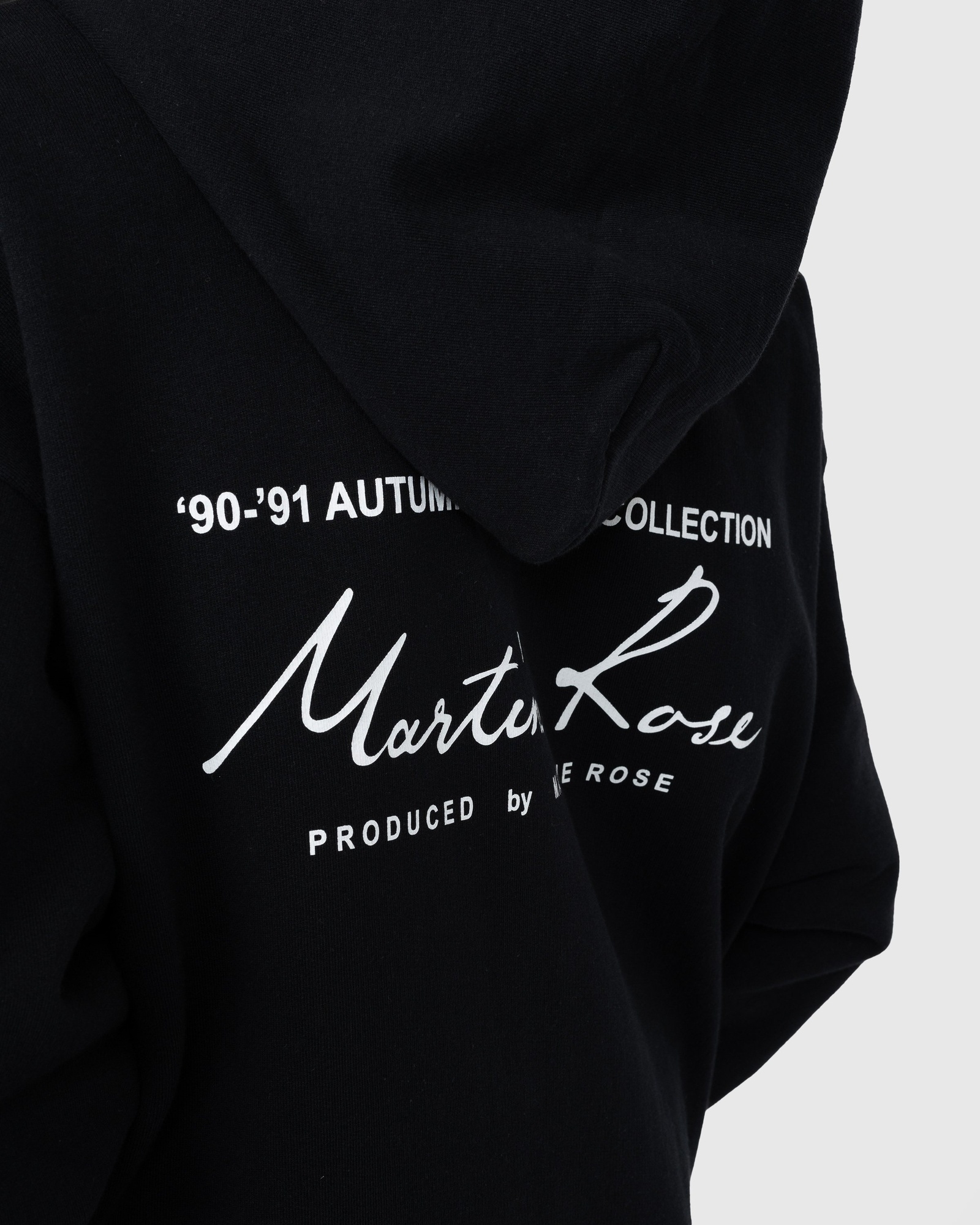 Martine Rose – Classic Hoodie Black | Highsnobiety Shop
