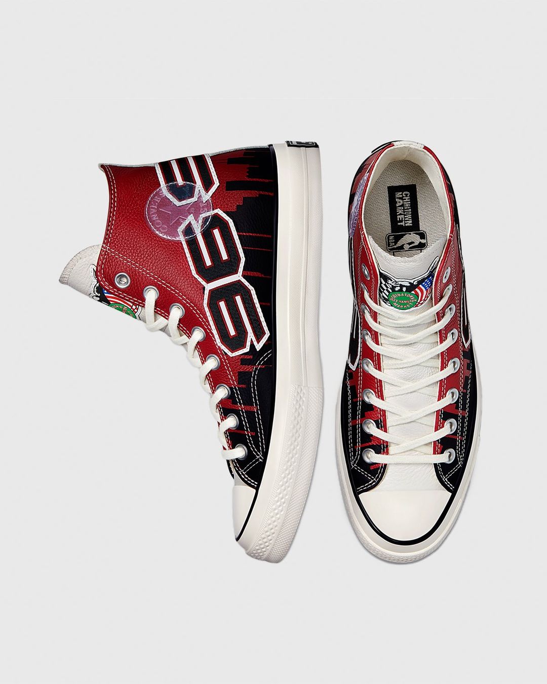 Converse x Jeff Hamilton – Chuck 70 High Garnet/Black | Highsnobiety Shop