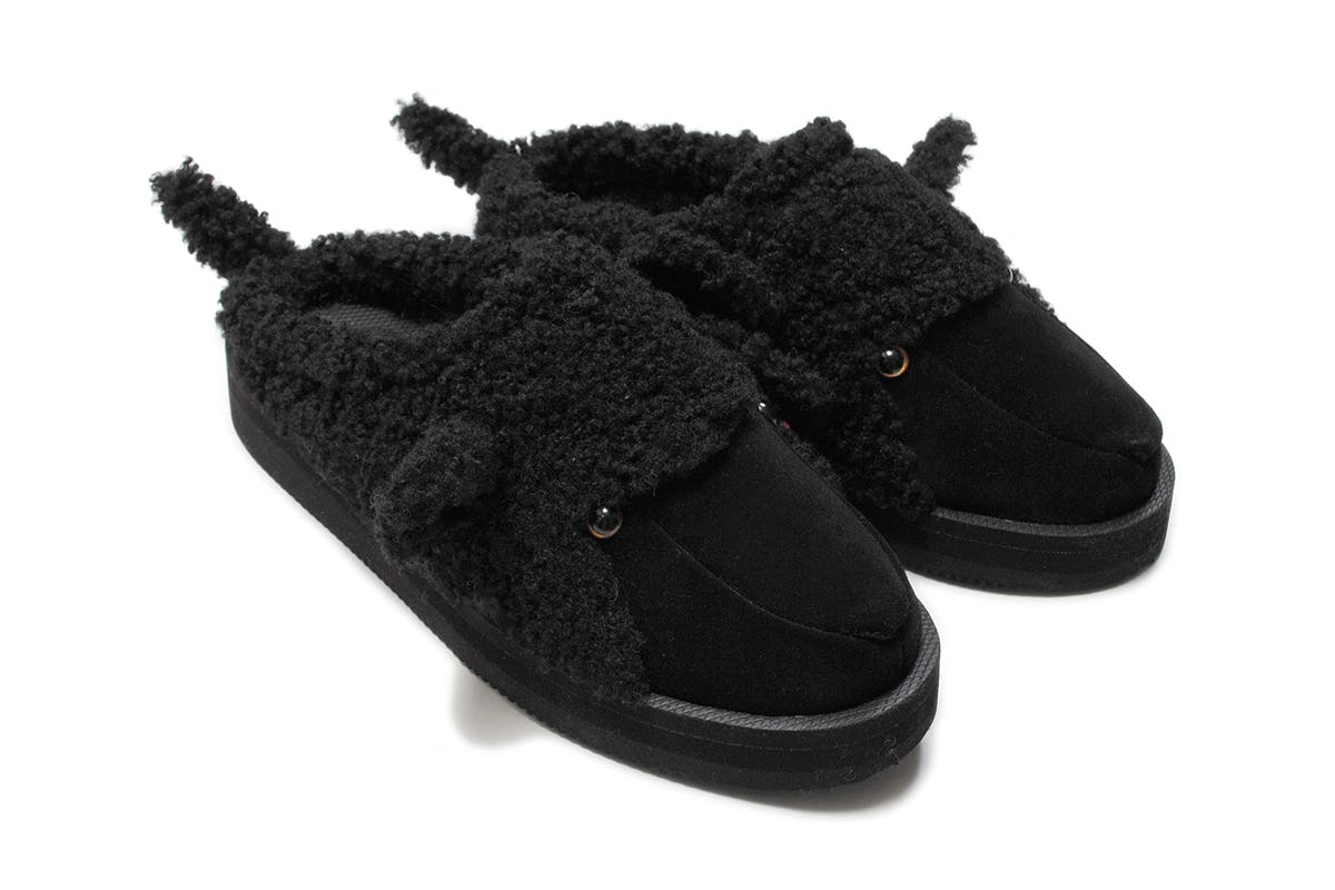 Suicoke x Doublet Sheep Animal Slippers
